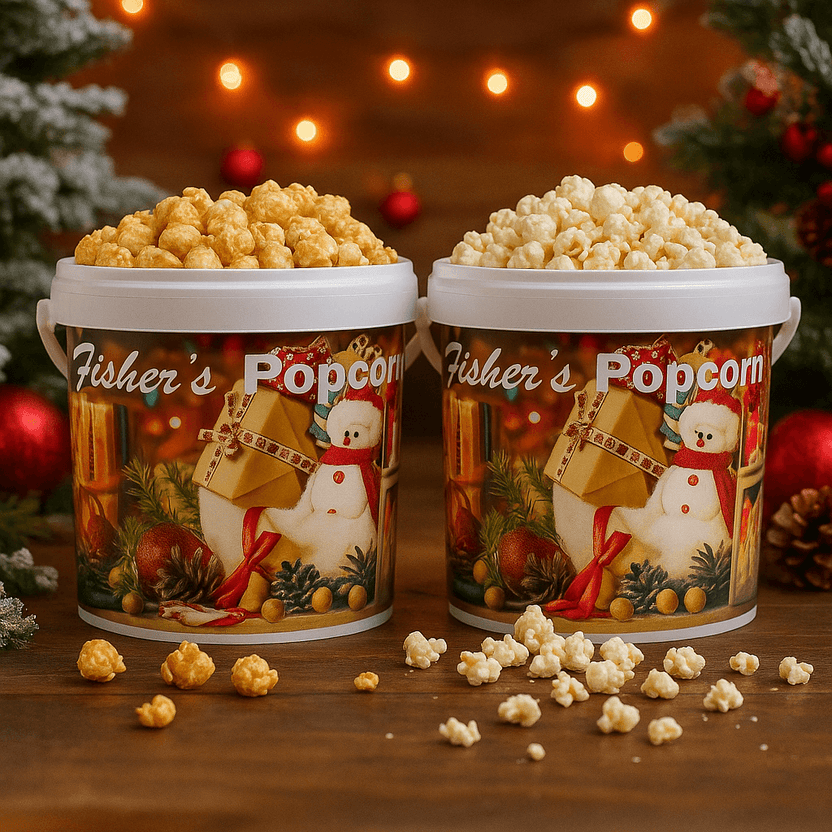 Large Tub Fisher’s Popcorn – Fisher's Popcorn