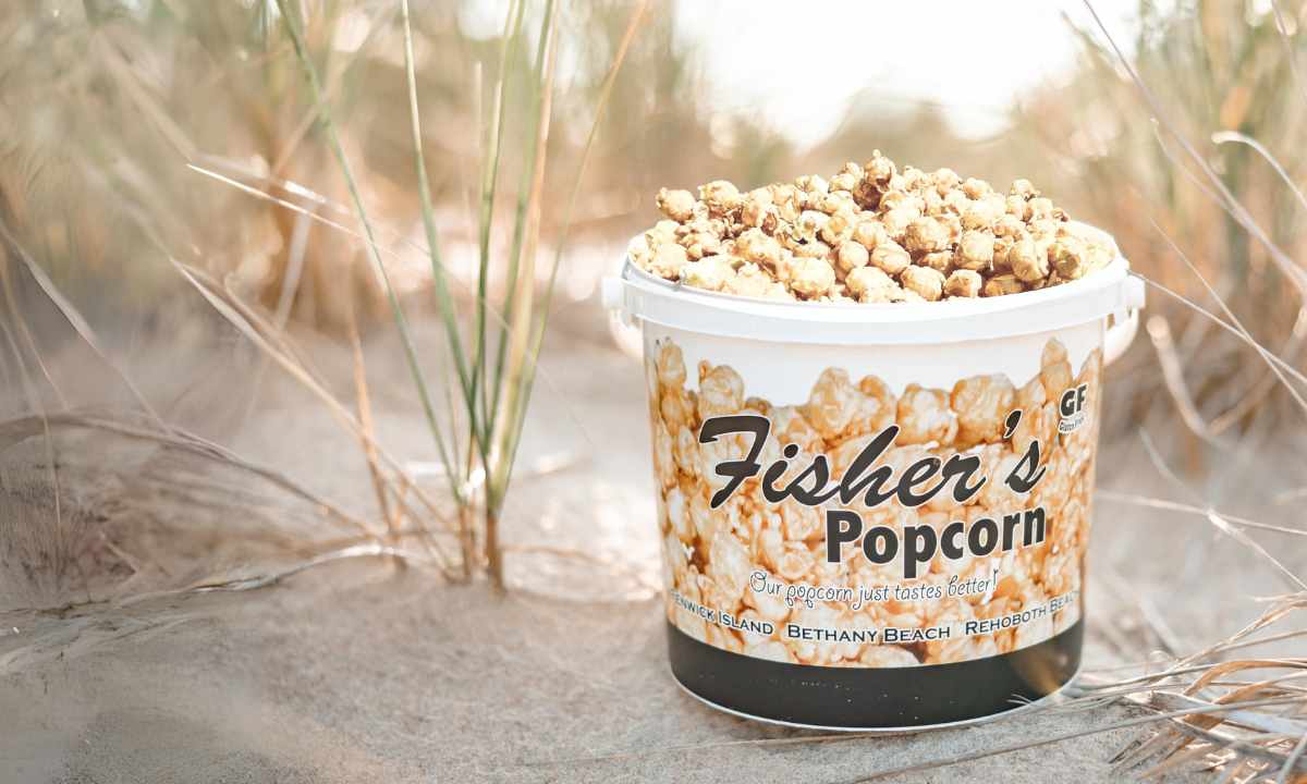 Fisher's Popcorn - Plastic Tub
